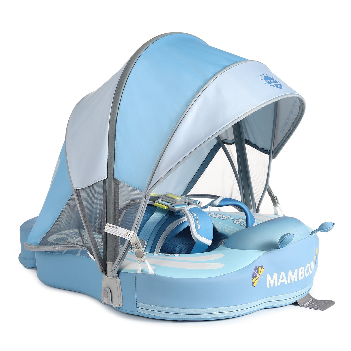 Mambobaby Float Butterfly Baby Pool Float with Shade