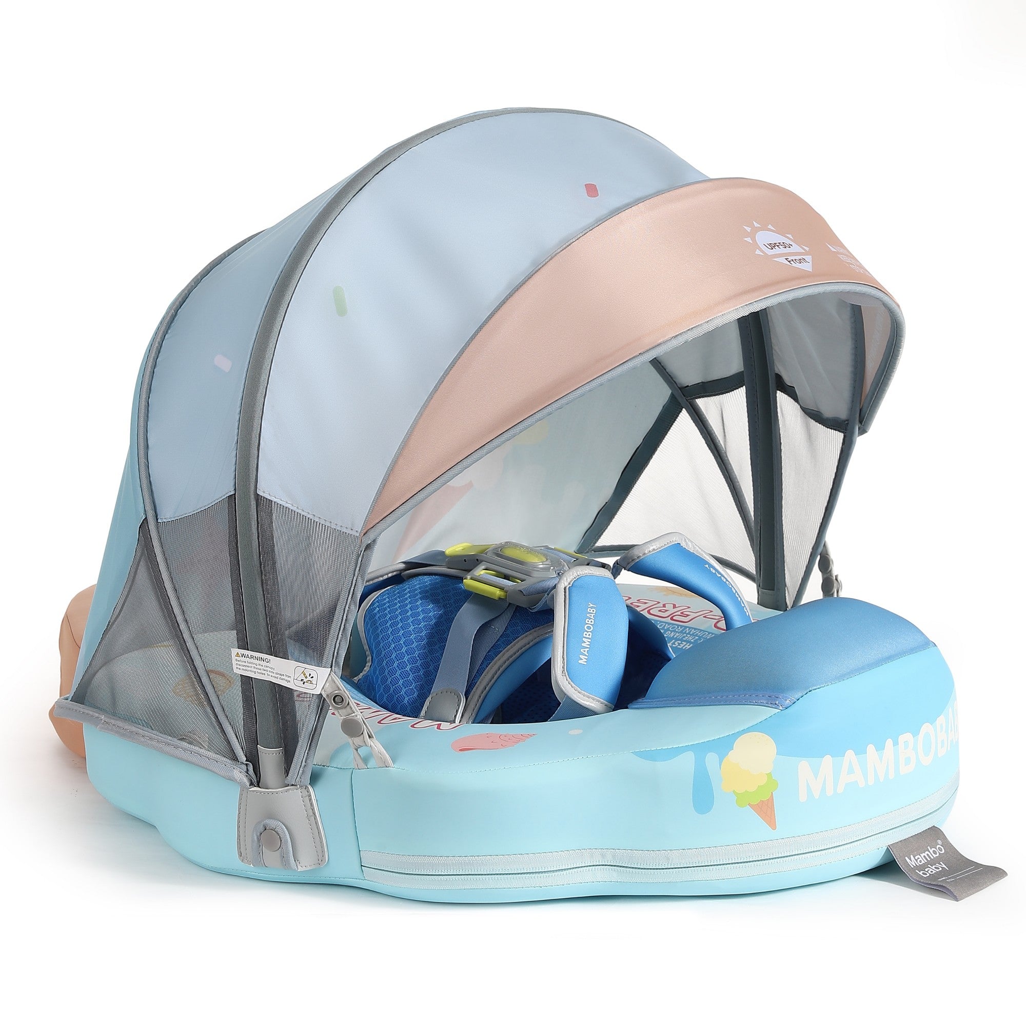 Mambobaby Float with Canopy and Tail Ice Cream
